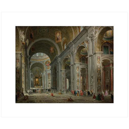 Interior of Saint Peter's, Rome – Epiphania Catholic