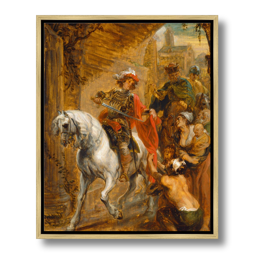 Saint Martin Dividing His Cloak – Epiphania Catholic