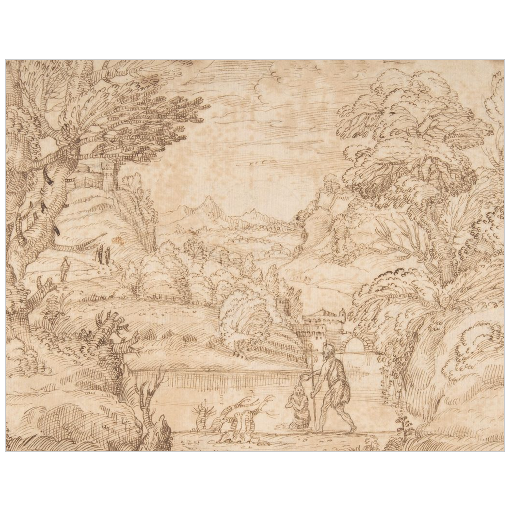 Landscape with the Baptism of Christ – Epiphania Catholic